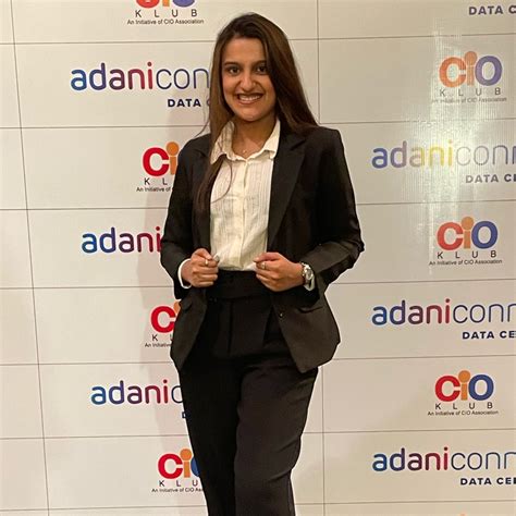 Vidhi Doshi Email Address And Phone Number Adaniconnex Deputy Manager Marketing Contact