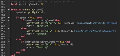 Sprinting Animation Working Weirdly Scripting Support Developer