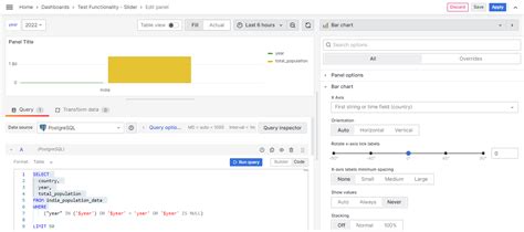 How To Create A Slider Dashboard Variablefilter In Grafana Grafana Grafana Labs Community