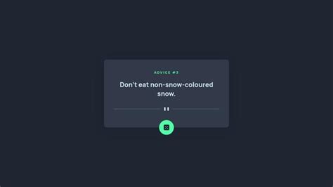 Frontend Mentor Advice Generator App Using React Coding Challenge Solution