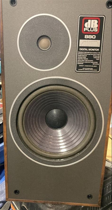 Picked These Db Plus 880 Speakers For Free Today Great Sound From An