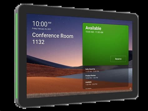 Logitech Tap Scheduler Touch Panel For Meeting Rooms Saudi Tk