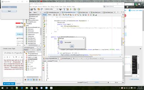 Lỗi setValue cho JProgressBar trong java Swing programming Dạy Nhau Học