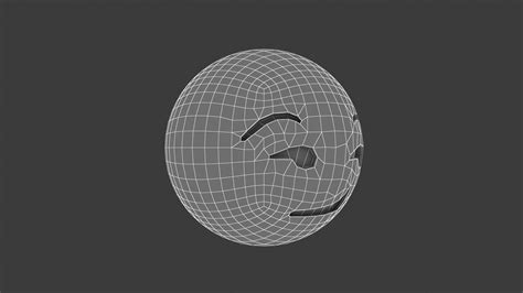 Smirking Face 3d Model By Frezzy