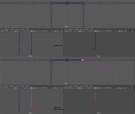 When I Assign An Ik Rig The Foot Rotates Why Autodesk Community