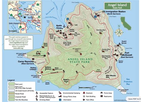 Angel Island Campground Map At Raymond Irwin Blog
