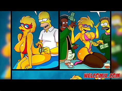 Noche En El Burdel Una Noche Muy Loca Los Simpson Xvideos Com
