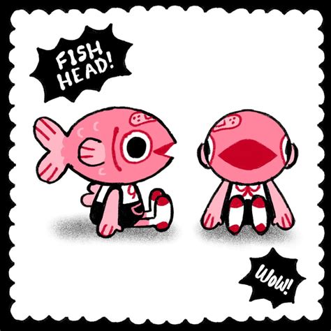 Fish Head Plush Gimme Swag