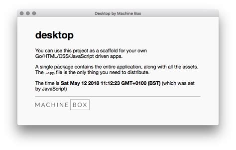 For Now It Shows An Empty Window Issue Machinebox Desktop GitHub