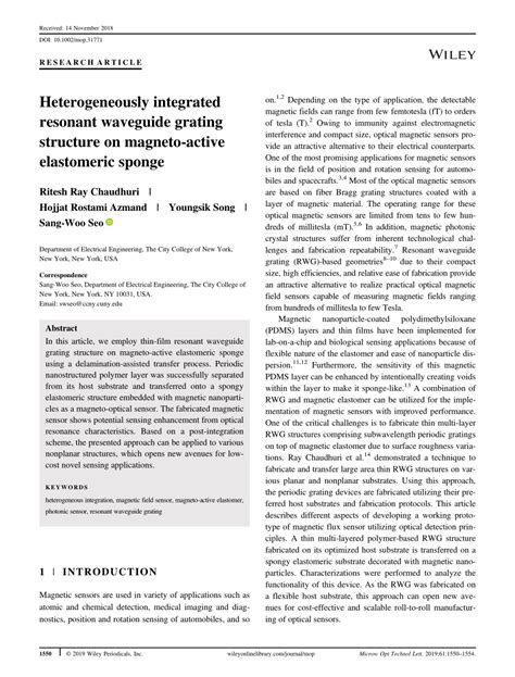 Heterogeneously Integrated Resonant Waveguide Grating Structure On