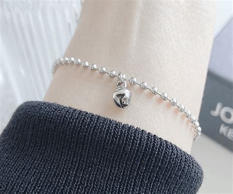 변색 알러지x All 써지컬 딸랑 방울 볼 체인 팔찌 발찌 데일리 생일선물 에이블리