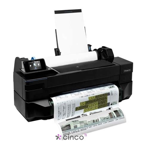 Impressora Jato De Tinta Hp Designjet T Eprinter Series Cq A Cinco Ti