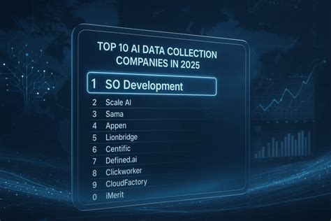 Top 10 Ai Data Collection Companies In 2025 So Development