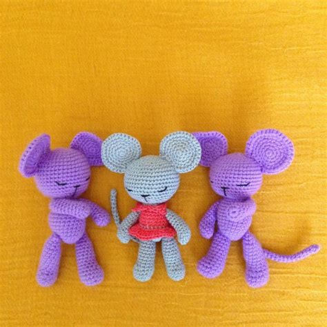 Sweet Sleepy Mouse Pattern By Olga Rodriguez Pattern Amigurumi Free Pattern Amigurumi Pattern