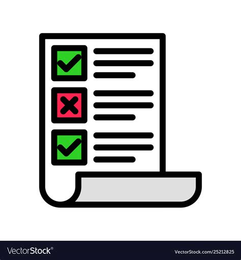 Checklist Digital Marketing Filled Icon Editable Vector Image