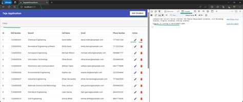 Lets Create Front End Ui With Angular And Create A Data Table That Uses The Spring API We