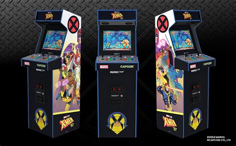 Arcade1up Marvel Vs Capcom 2 X Men ‘97 Edition Deluxe Arcade Machine
