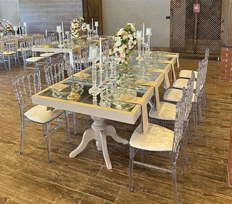Plexiglass Chair Rental Plexiglass Table Rental