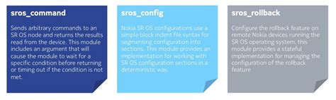 sr os with ansible 101 nokia network developer portal