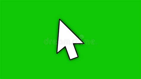 Cursor Clicking Green Screen Animation Stock Footage Video Of Computer Click 361312796