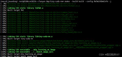 服务器搭建代码conda环境 配置tinycudann tinycudann环境搭建 csdn博客