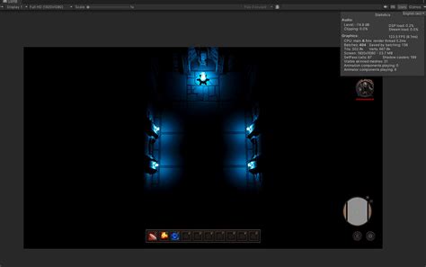 fps drop with second camera rendering on render texture unity engine