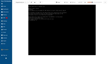 How To Install Guest Tools Inside XCP Ng VM Sleeplessbeastie S Notes