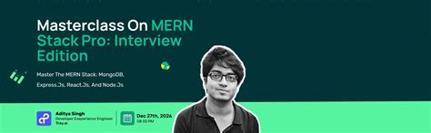 Register For Mern Stack Pro Interview Edition Upcoming Masterclass By Criodo