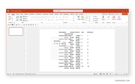 07 Paste Excel Chart In Powerpoint As Text Slidemodel