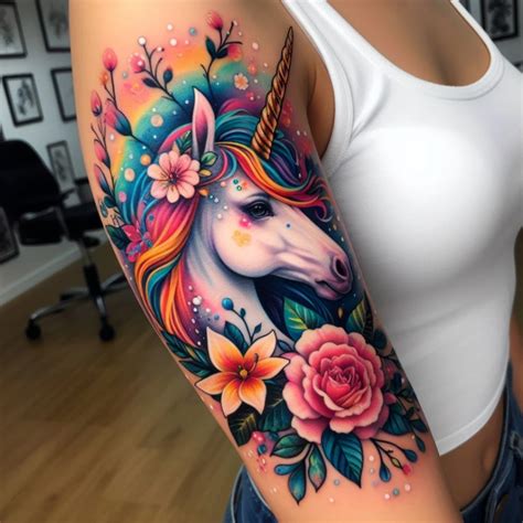 Elegant Unicorn Tattoo Designs Unicorn Tattoo Designs Unicorn