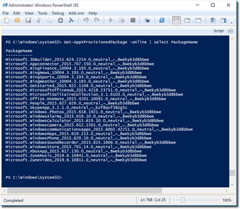 Https Sysops Wp Content Uploads List All Provisioned Windows Apps Png