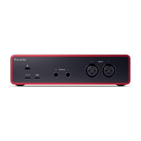 Focusrite Scarlett 2i2 4th Gen Usb Audio Interface Muzikone
