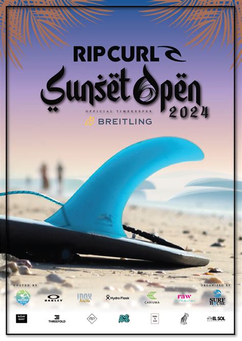 Rip Curl Sunset Open 2024 With Official Timekeeper Breitling Surf House Dubai