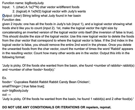 Solved Function Name Bigbootyjudy Input 1 Char A