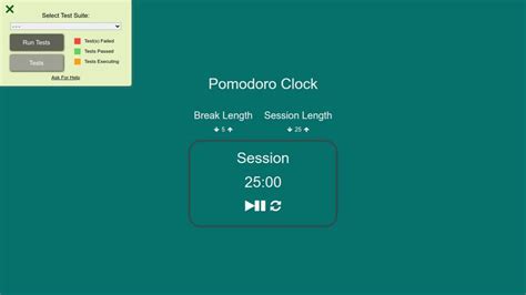 Codepen Fcc Pomodoro Clock
