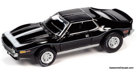 Johnny Lightning 1 64 1971 Amc Javelin Amx Black