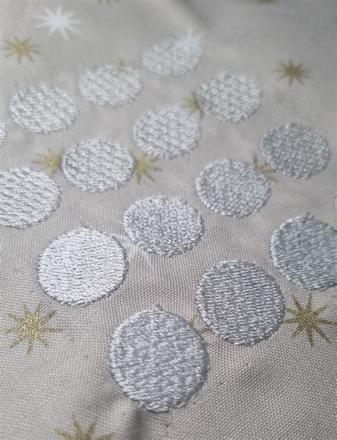 Machine Embroidery Density Testing Sampler For Embroidery Machine