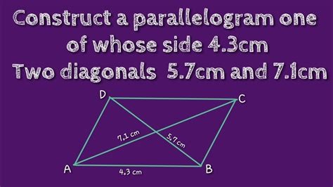 Parallelogram Diagonals