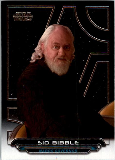 2017 Topps Star Wars Galactic Files Reborn Aotc8 Sio Bibble Nm Mt Burbank Sportscards