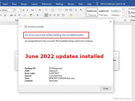 How To Fix An Error Occurred While Loading The Troubleshooter In Windows 11 Or 10 Solved
