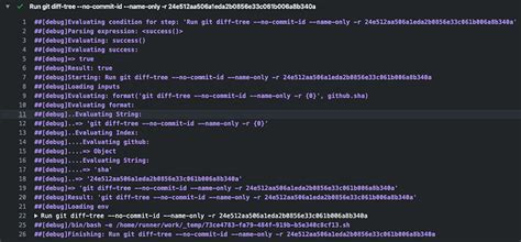 Check Pushed File Changes With Git Diff Tree In GitHub Actions Community Discussion