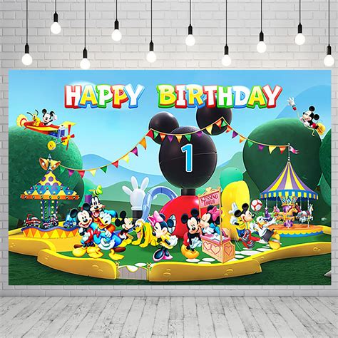 Mickey Mouse Clubhouse 1st Birthday Decorations Mickey Mouse Clubhouse