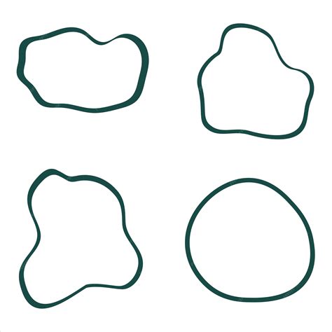 Premium Vector Irregular Shapes