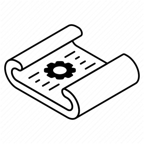 Construction Map Blueprint Engineering Map Construction Plan Prototype Icon Download On