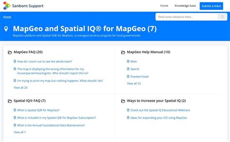June 2025 Mapgeo Newsletter Sanborn Support