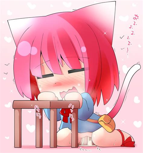 Rule 34 Animal Ears Animal Tail Artist Request Blush Cat Ears Cat