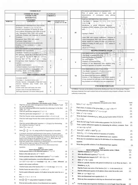 Differential Eqn Pre Q Pdf Mathematical Analysis Calculus