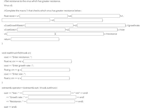 solved fill in the blanks for the code given below do