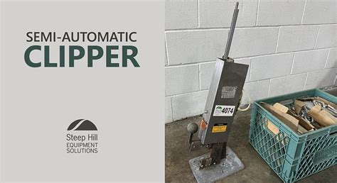 Used Sold Semi Automatic Circle C Clipper At Steep Hill Equipment Solutions