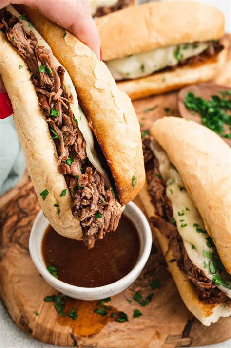 French Dip Recipe Easy French Dip Sandwiches With Picante Provolone